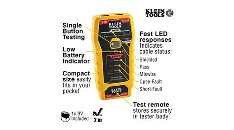 Klein Tools Ethernet Cable Tester And Crimper Kit