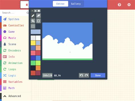 Sandbox Building Game With Makecode Arcade Little Bird Guides