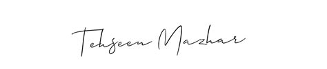 99 Tehseen Mazhar Name Signature Style Ideas Professional Esign
