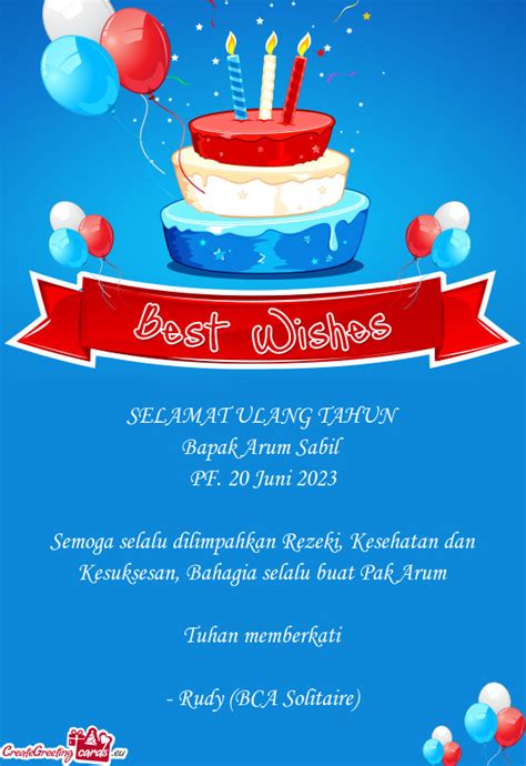 Bapak Arum Sabil Free Cards