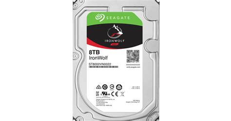 Seagate Ironwolf 8tb Nas 7 2k Rpm Sata Hard Drive St8000vn004 Os