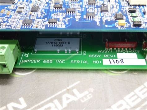 Neundorfer Mvc4 Ntf Voltage Controlinterface Board With Mvc4 Lgc Logic