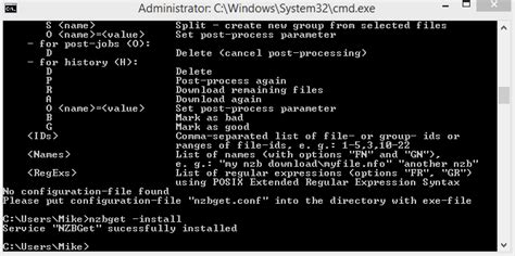 Install NZBGet Windows
