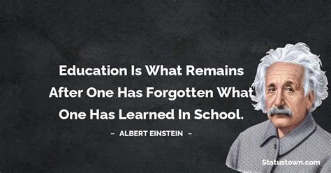 Einstein Quotes Education
