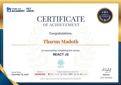 tharun madoth on linkedin reactjs webdevelopment learningjourney
