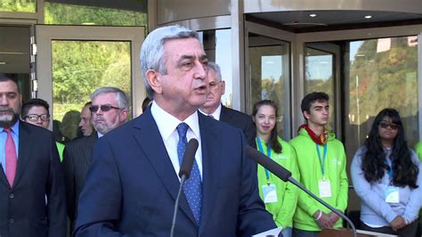 Նախագահ Սերժ Սարգսյանը մասնակցել է Դիլիջանի միջազգային դպրոցի բացման արարողությանը Armeniatv Am