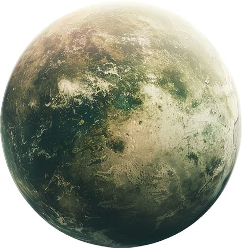 Alien Planet With Vegetation 46335124 Png