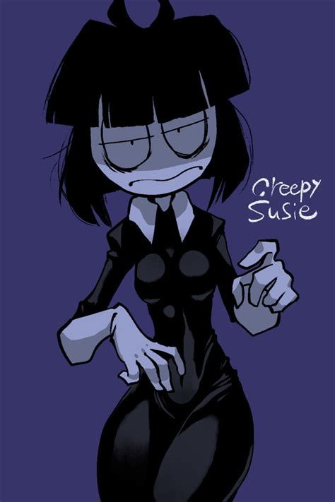 Creepy Susie Being Creepy The Oblongs Fan Art Fanpop