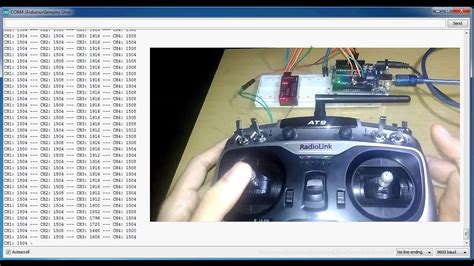 Interfacing Arduino Dengan Radio Control System 24 Ghz Youtube