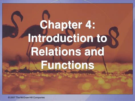 Ppt Chapter 4 Introduction To Relations And Functions Powerpoint Presentation Id 6027486