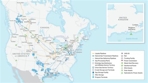 Enbridge Pipeline Map