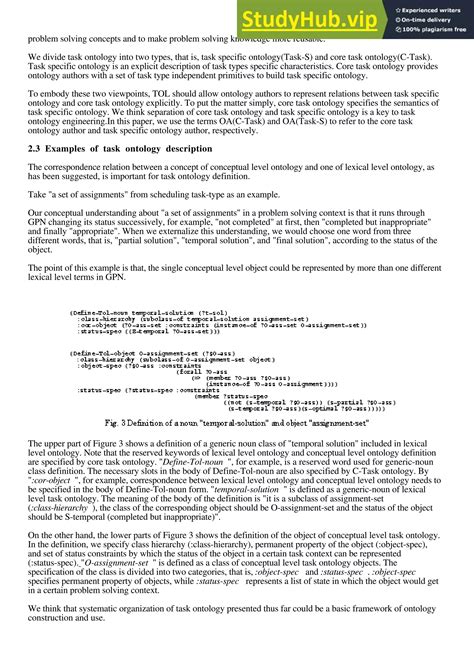 An Ontology For Building A Conceptual Problem Solving Model Pdf Internet For Beginners