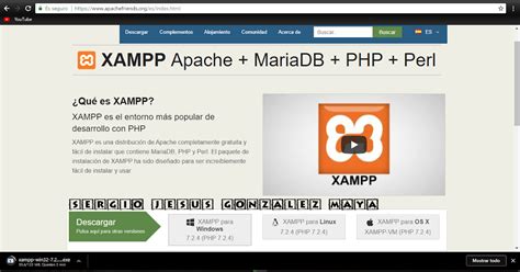 PRIMER ENTRADA instalación de xampp y como ejecutar archivos php
