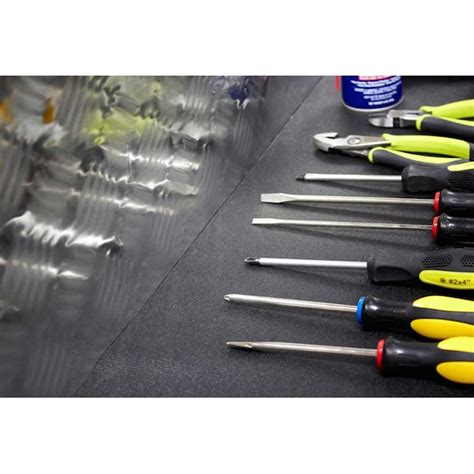 Zerust Non Slip Solid Pvc Rubber Drawer Liner 1 Liner 91170 At