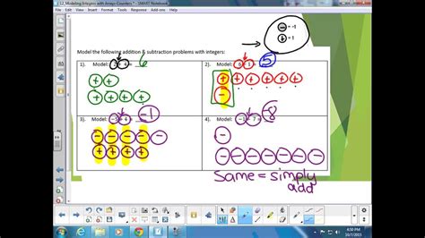 12 Modeling Integers In Arrays Video Youtube