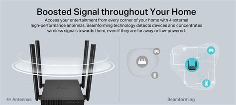 Tp Link Archer C Ac Dual Band Wireless Mu Mimo Router External Antennas Multi Mode