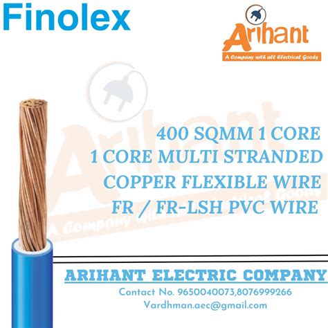 400 Sq Mm Single Core Flexible Cable At ₹ 3703meter Finolex
