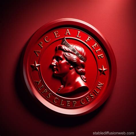 Design Of A Red Aep Seal Stable Diffusion Online