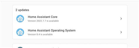 Update Ha Core Or Ha Os First Both Show Needing Updates Home