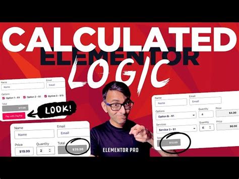 Free Video Calculated Logic In Elementor Forms And Paypal Integration From Web Squadron Class