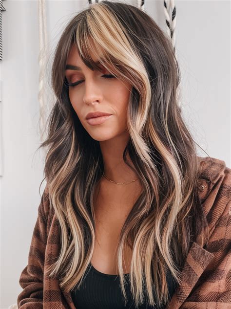 Stunning Colorblock Hair Ideasfrom Black And Blonde To Copperredand