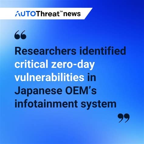 Vulnerabilities Cybersecurity Automotive Upstream Security