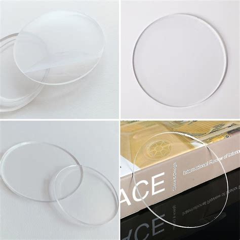 Round Clear Acrylic Circle Plexiglass Sheet For Diy Project Picture