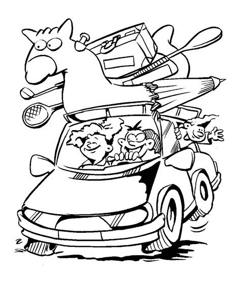 Disegni Per Bambini Vacanze Estive Fare Di Una Mosca