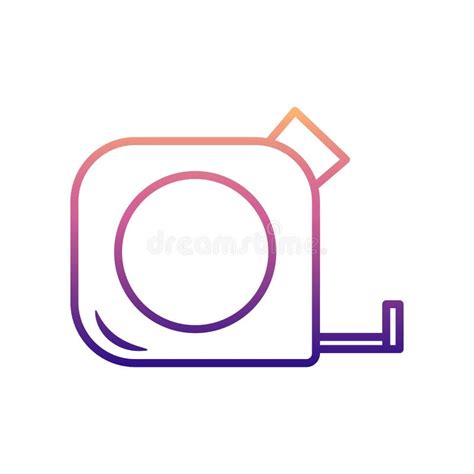 Tape Measure Nolan Icon Simple Thin Line Outline Vector Of Measuring