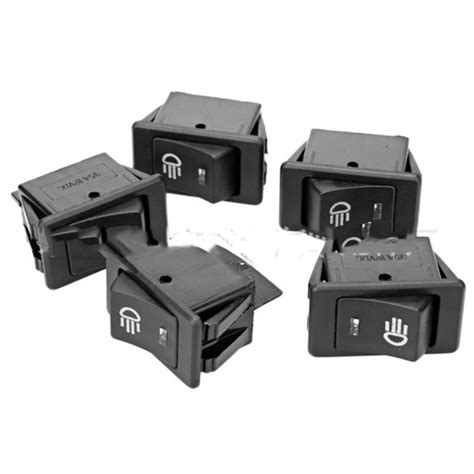 LED ASW 17D Car Switch Modified Fog Light Switch 12V 35A Warped Plate Boat D Headlight Switch