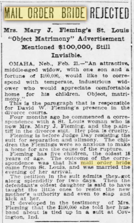 First Historical Use Of Term Mail Order Bride Kristin Holt