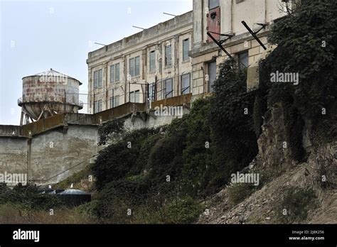 Prison Cell Block Usa California San Francisco Alcatraz Island