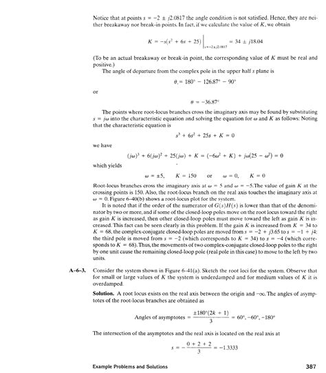 Example Problems And Solutions Ogata Root Locus PDF