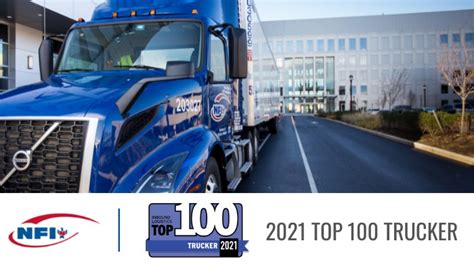Nfi On Linkedin Weve Been Recognized As A 2021 Top 100 Trucker By