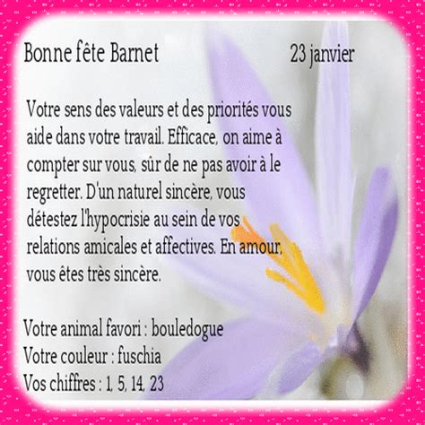 Signification Du Prenom Barnet