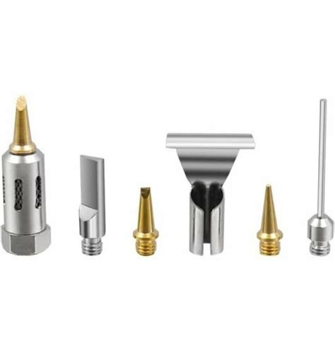 파이어콰이어 납땜 인두 교체 팁 가스 납땜 납땜 인두 팁 가스 납땜 인두 용접용 구형 부품 납땜 교체 티몬