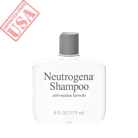 Neutrogena Anti Residue Clarifying Shampoo Gentle Non Irritating Clarifying Shampoo To Remove