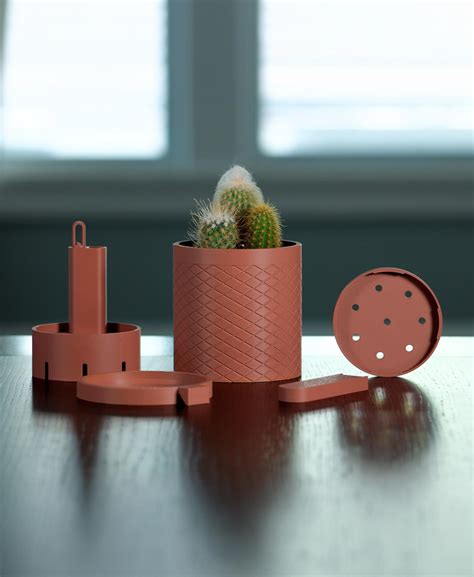 Diamond Modular Planter 3d Model By Modernridge On Thangs