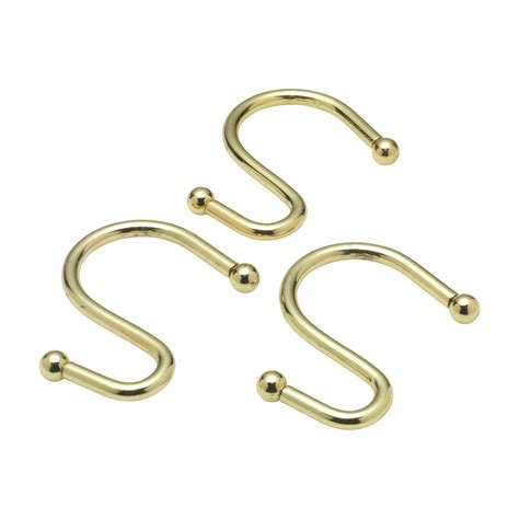 Shower Curtain Brass Hooks At Cooper Betts Blog