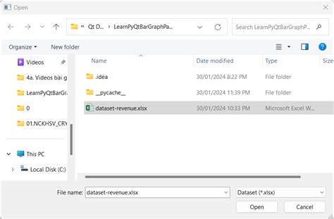 Bài 37 Trực Quan Hóa Dữ Liệu Pyqtgraph Excel Data Pyqt6 Part 7 Trần Duy Thanh