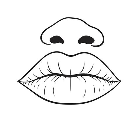 하얀 입술 회색 배경 만화에 스티커 클립 아트 오픈 입술 벡터 일러스트 레이 션 상표 클립 아트 Png 일러스트 및 벡터 에 대한 무료 다운로드 Pngtree