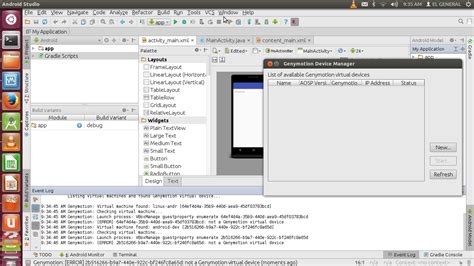 Android Ubuntu Linux 32bit Not A Genymotion Virtual Device Stack Overflow