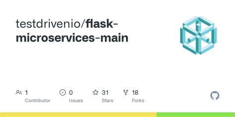 GitHub Testdrivenio Flask Microservices Main