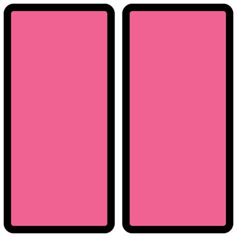 Wireframe Generic Outline Color Icon