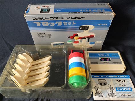 Nintendo Famicom Robot Block Stack Up Parts Game Cartridge Boxed Teste Hakushin Retro Game Shop