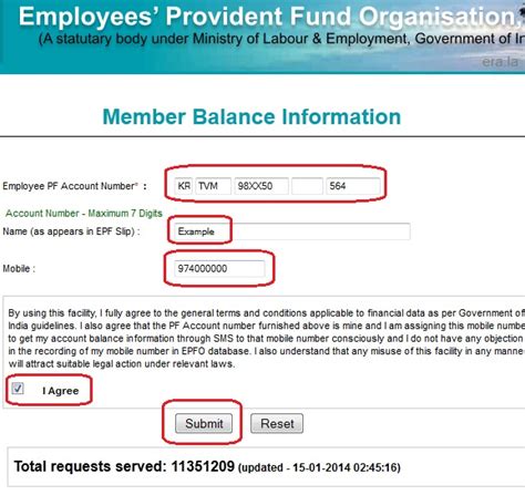 How To Check Epf Number Templates Sample Printables