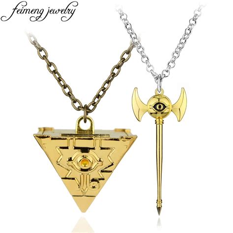 Delicate Collier Game Anime Yugioh Millenium Duel Monsters Pendant Egyptian 3d Yu Gi Oh Chain