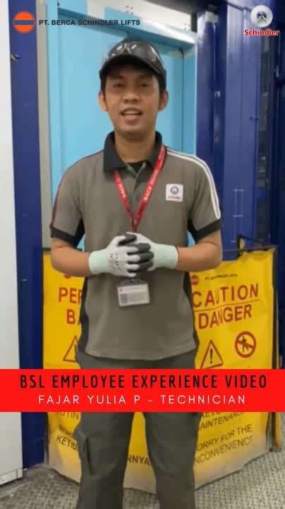 Video Pt Berca Schindler Lifts On Linkedin Schindler Employeeengagement