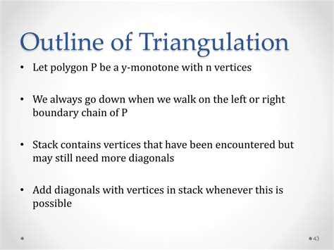 Ppt Polygon Triangulation Powerpoint Presentation Free Download Id 2487744