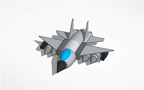 3d Design Fighter Jet Tinkercad